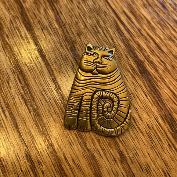 Laurel Burch | Jewelry | Vintage Laurel Burch Cat Pin | Poshmark
